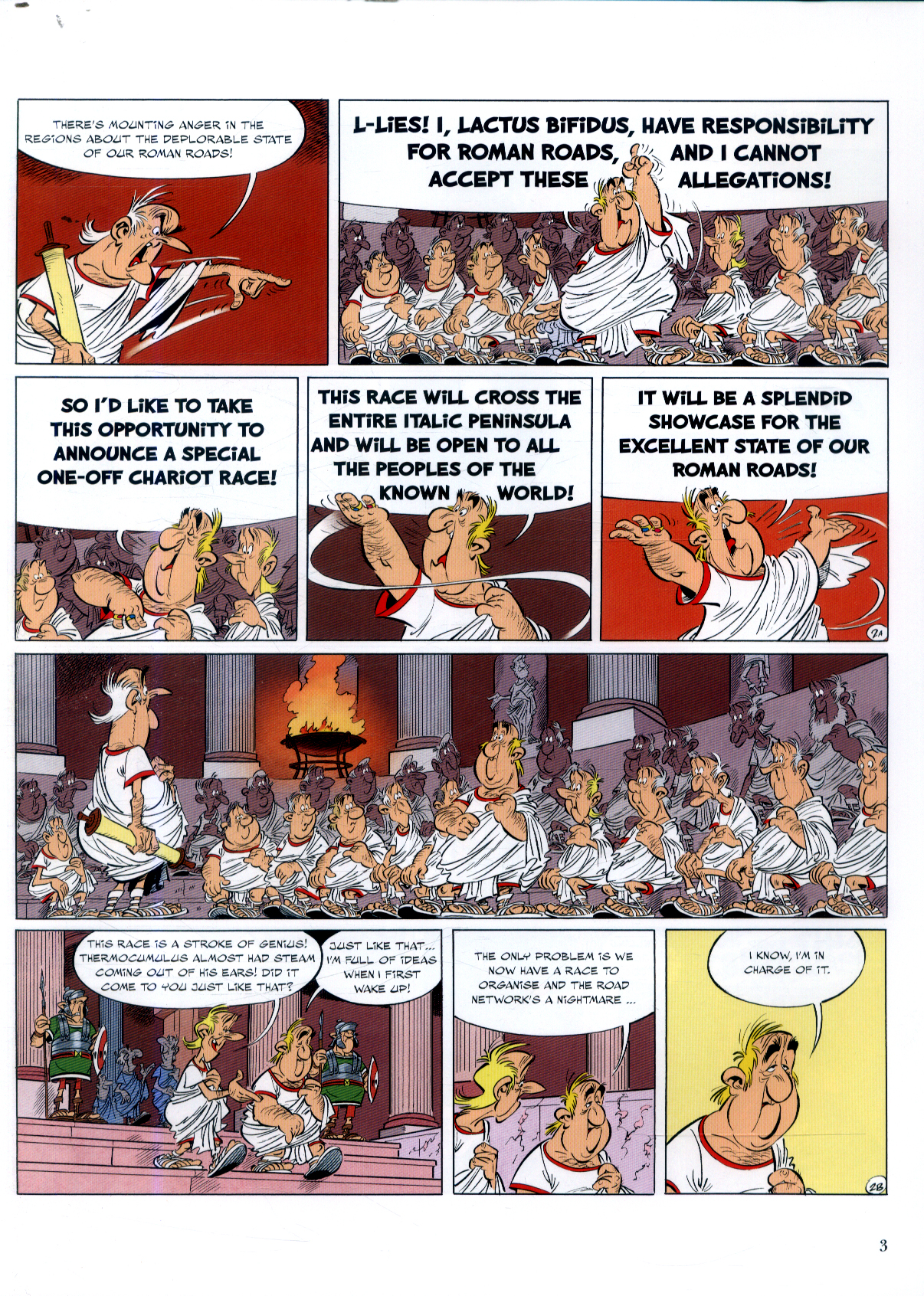 Asterix: Asterix and The Chariot Race by Ferri, Jean-Yves (9781510104013) | Browns Books