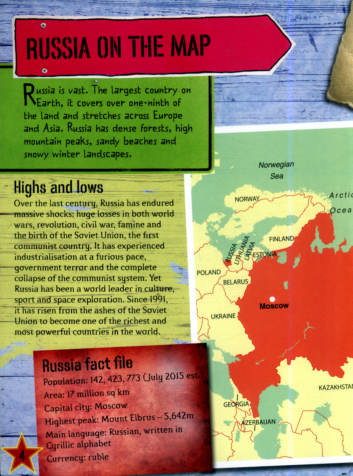 The Land and the People: Russia by Senker, Cath (9780750298155 ...