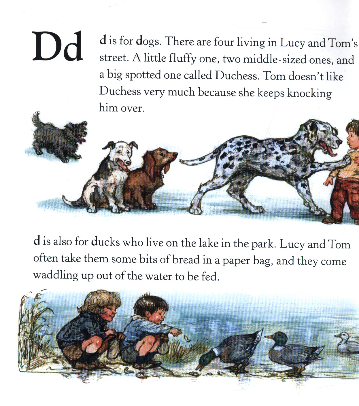 Lucy & Tom: From A to Z by Hughes, Shirley (9781782957256) | Browns Books