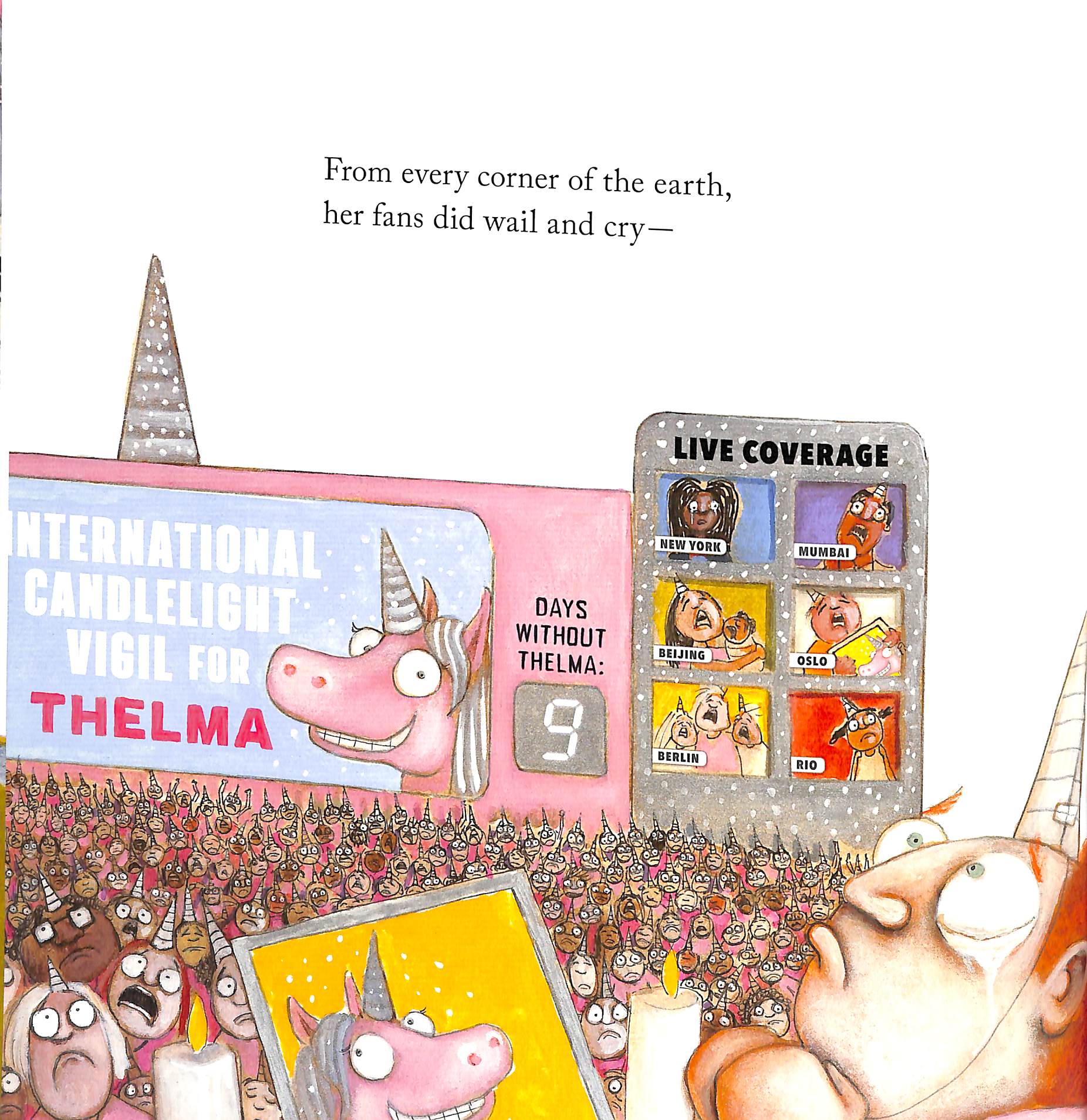 The Return of Thelma the Unicorn by Blabey, Aaron (9780702302220 ...