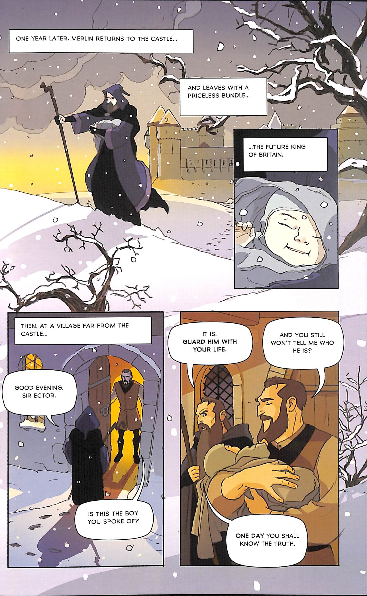 Adventures of King Arthur Graphic Novel by Punter, Russell ...
