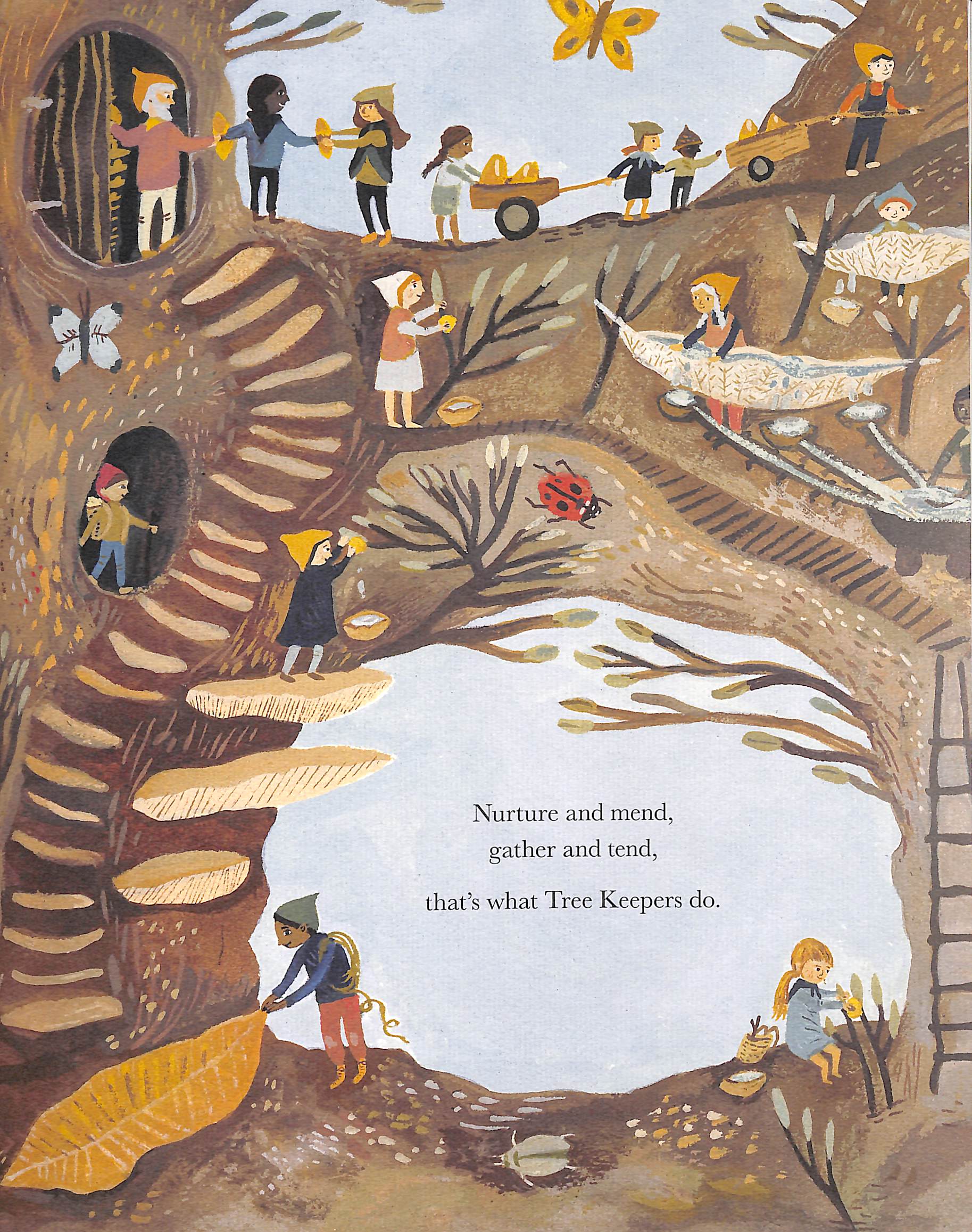 The Tree Keepers: Flock by Koomen, Gemma (9780711243910) | Browns Books