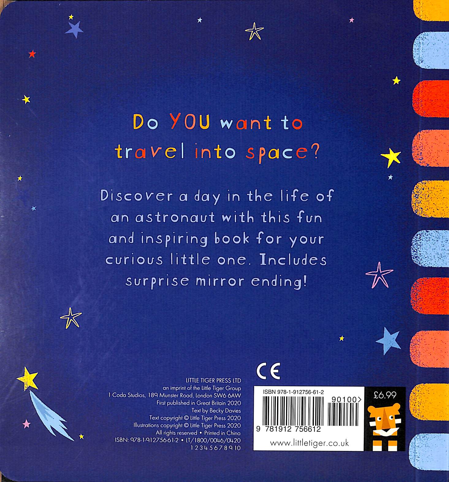 I Want to be an Astronaut by Davies, Becky (9781912756612) | Browns Books