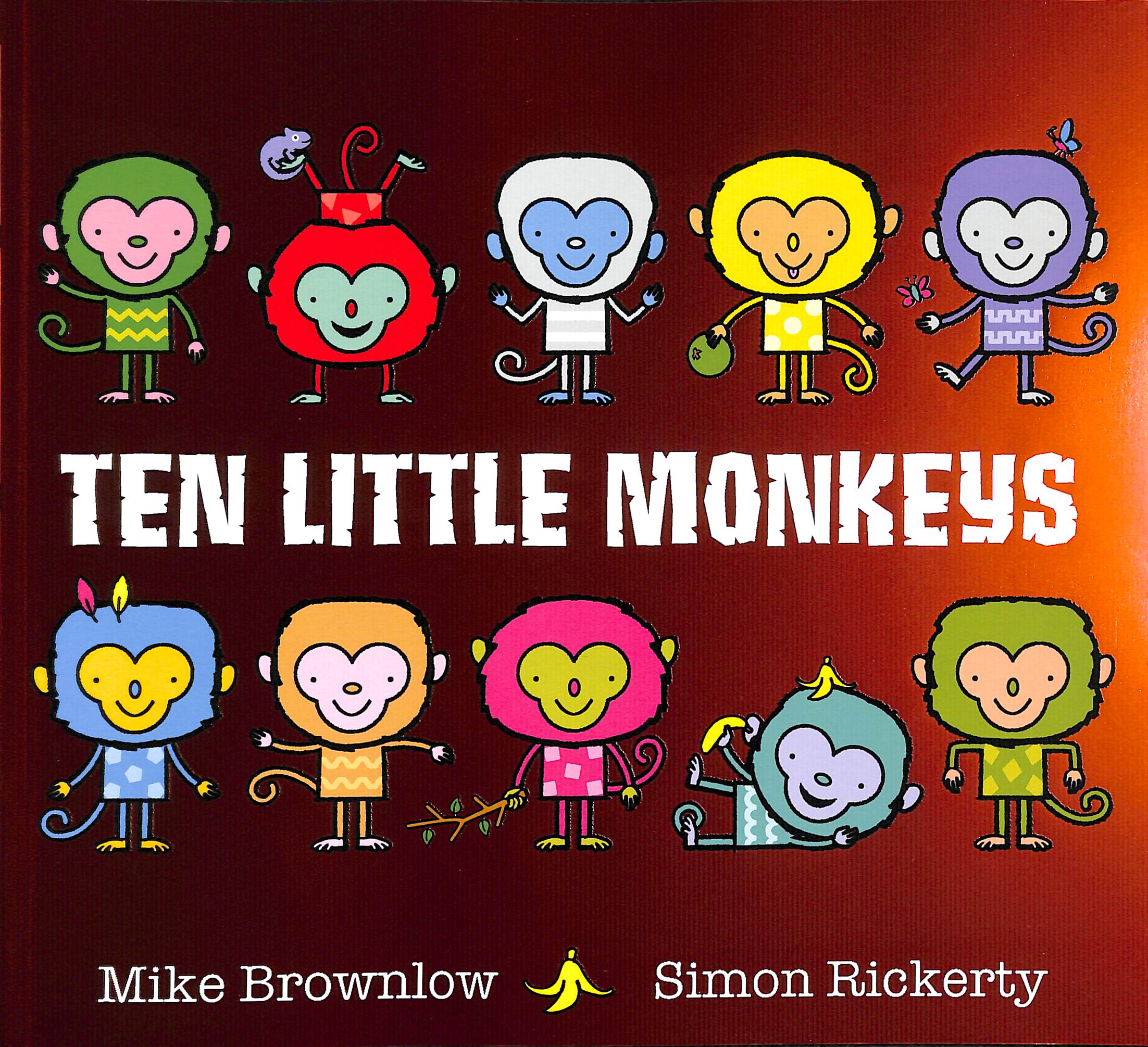 Ten Little Monkeys by Brownlow, Mike (9781408355893) | Browns Books
