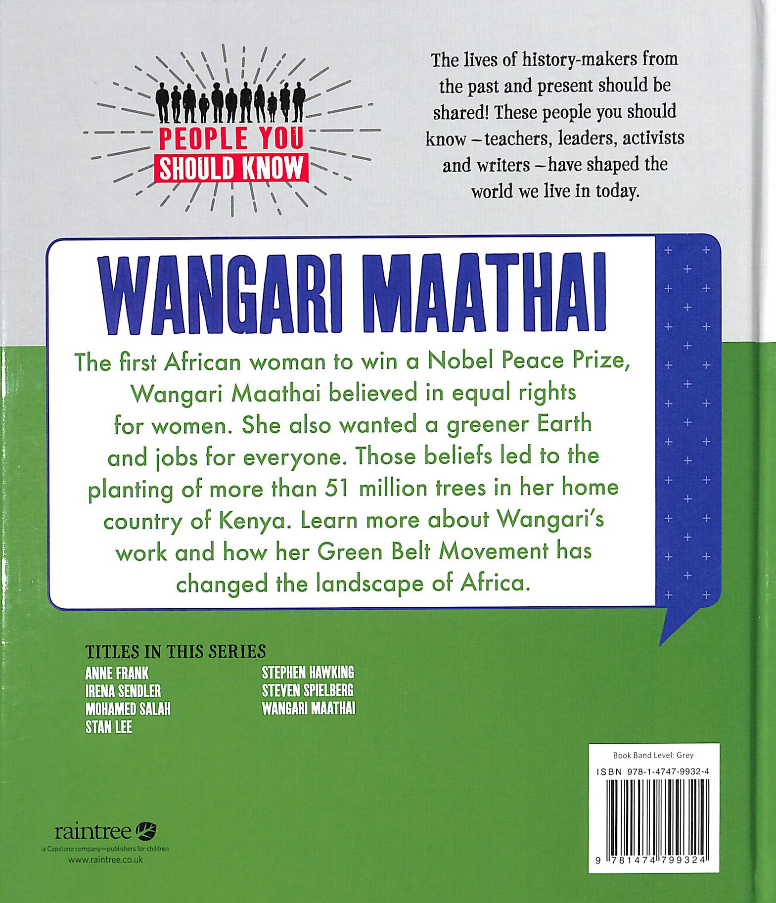 Wangari Maathai : get to know the woman who planted trees to bring change