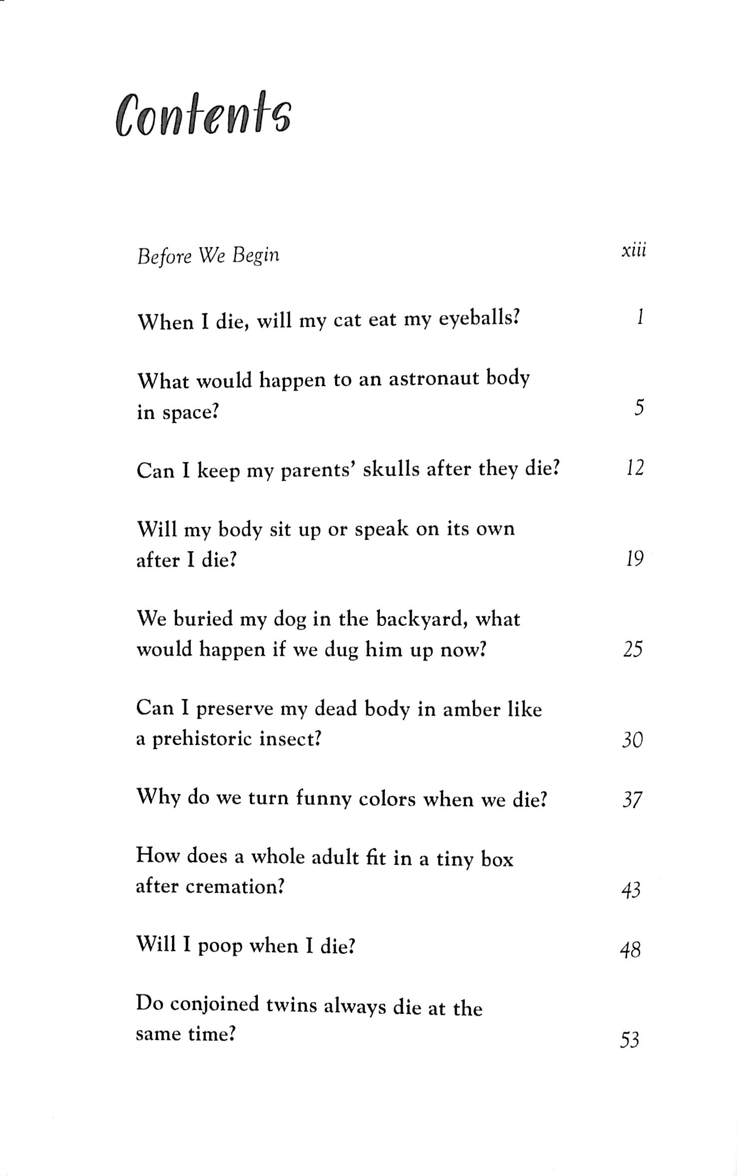 Will My Cat Eat My Eyeballs? by Doughty, Caitlin (9781474613415 ...