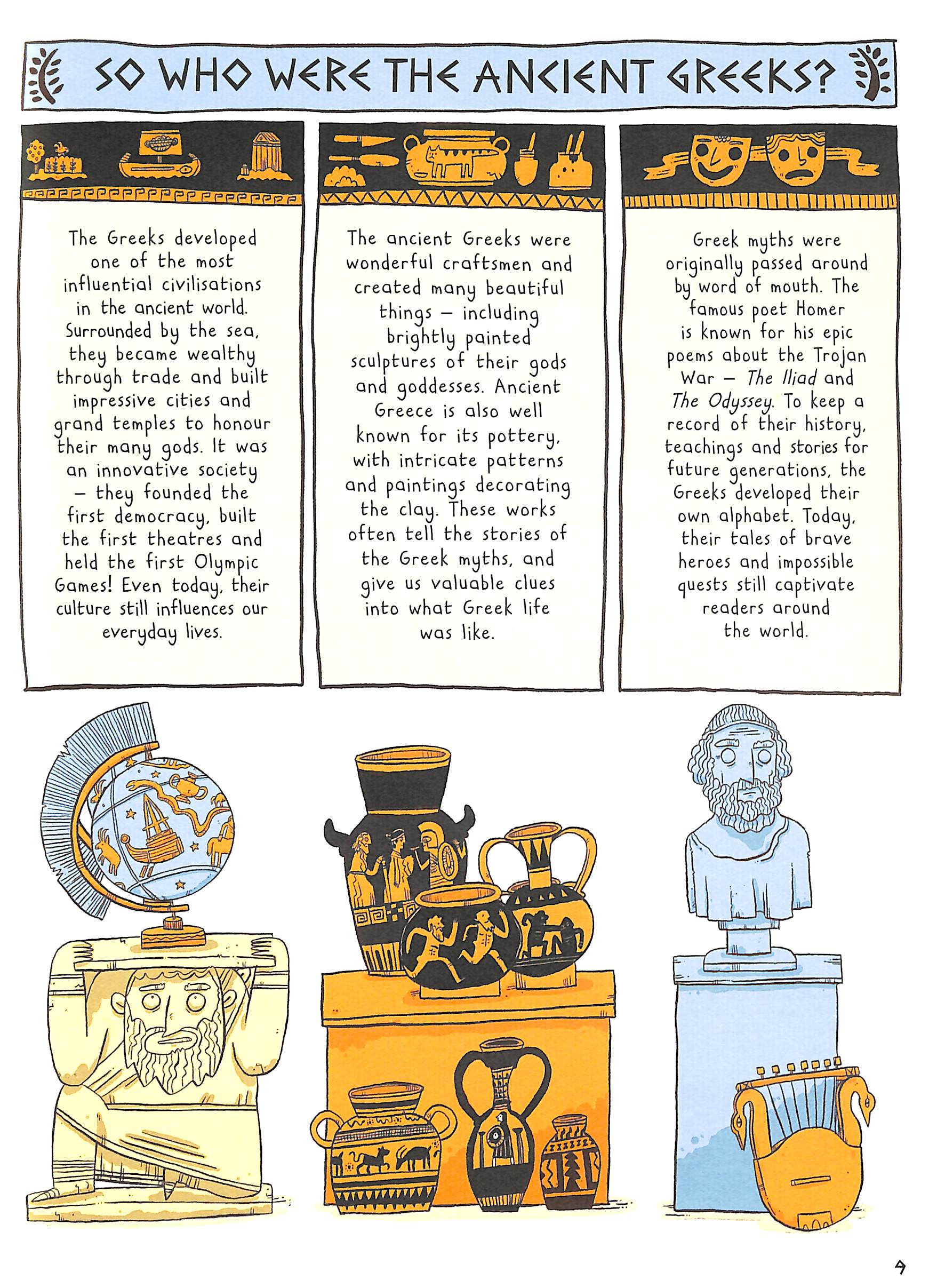 Myths, Monsters and Mayhem in Ancient Greece by Davies, James ...