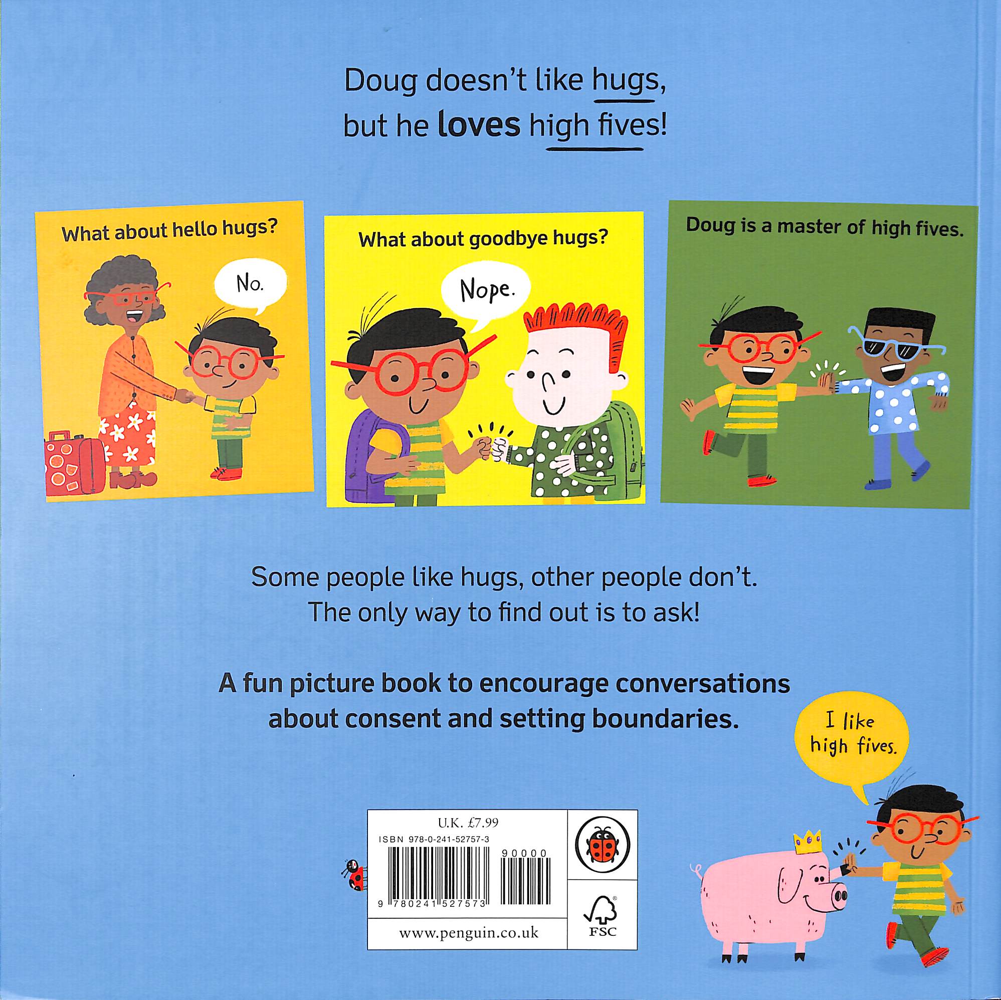 Don't Hug Doug (He Doesn't Like It) by Finison, Carrie (9780241527573 ...