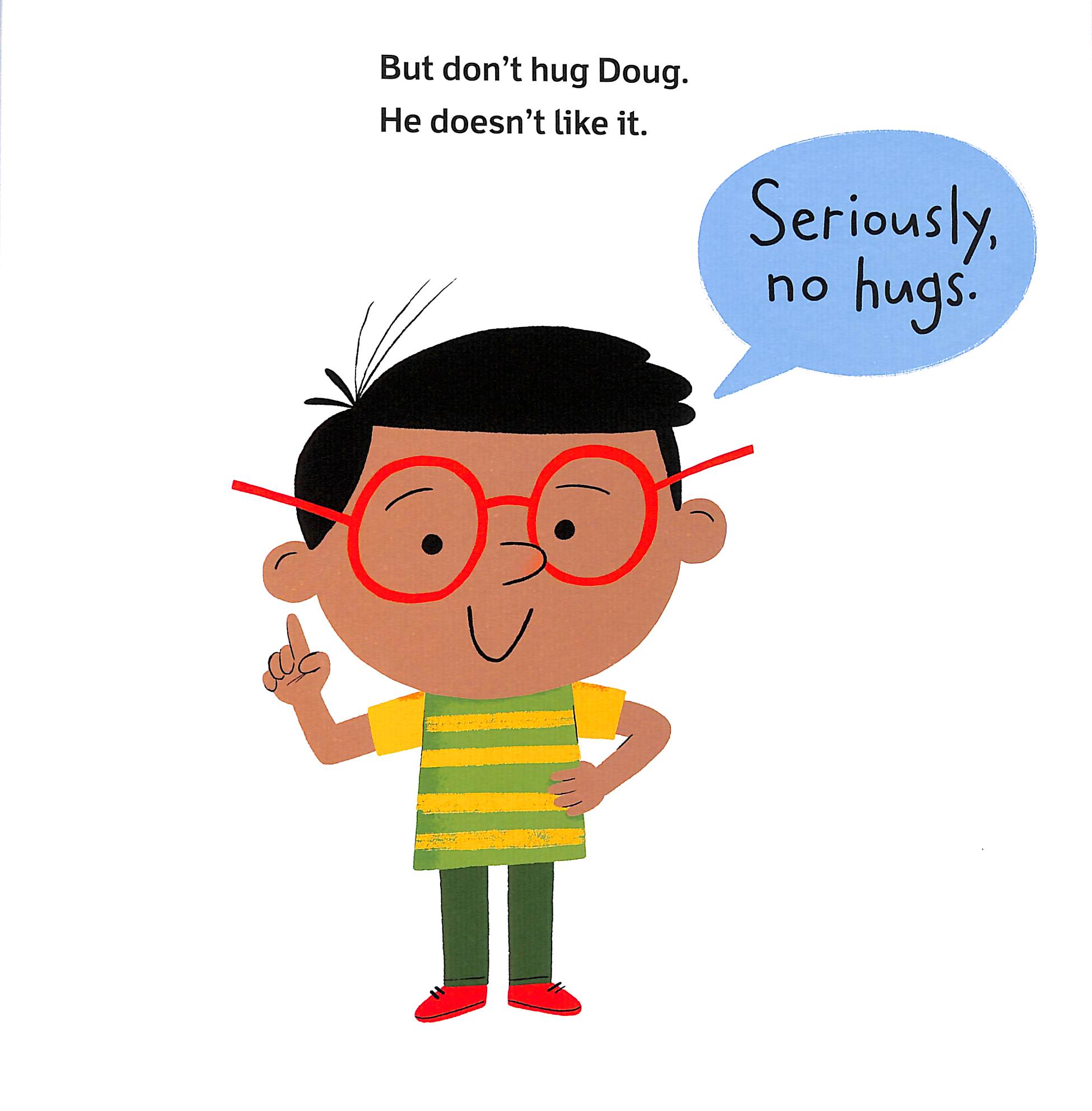 Don't Hug Doug (He Doesn't Like It) by Finison, Carrie (9780241527573 ...