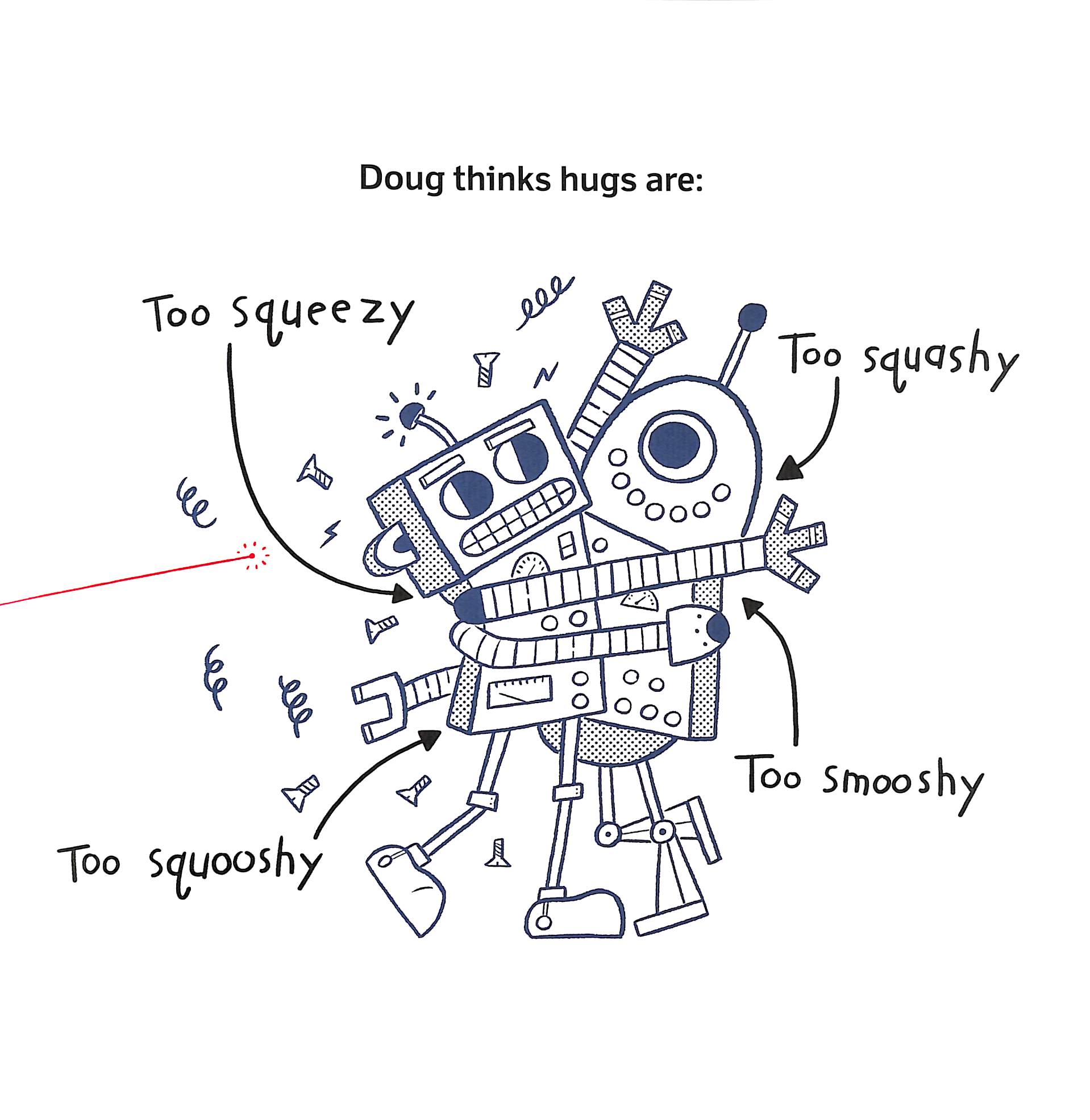 Don't Hug Doug (He Doesn't Like It) by Finison, Carrie (9780241527573 ...