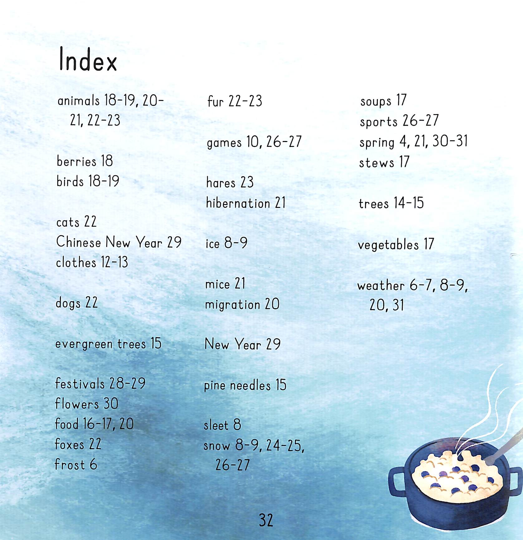 I Love the Seasons: Winter by Scott, Lizzie (9781445170596) | Browns Books