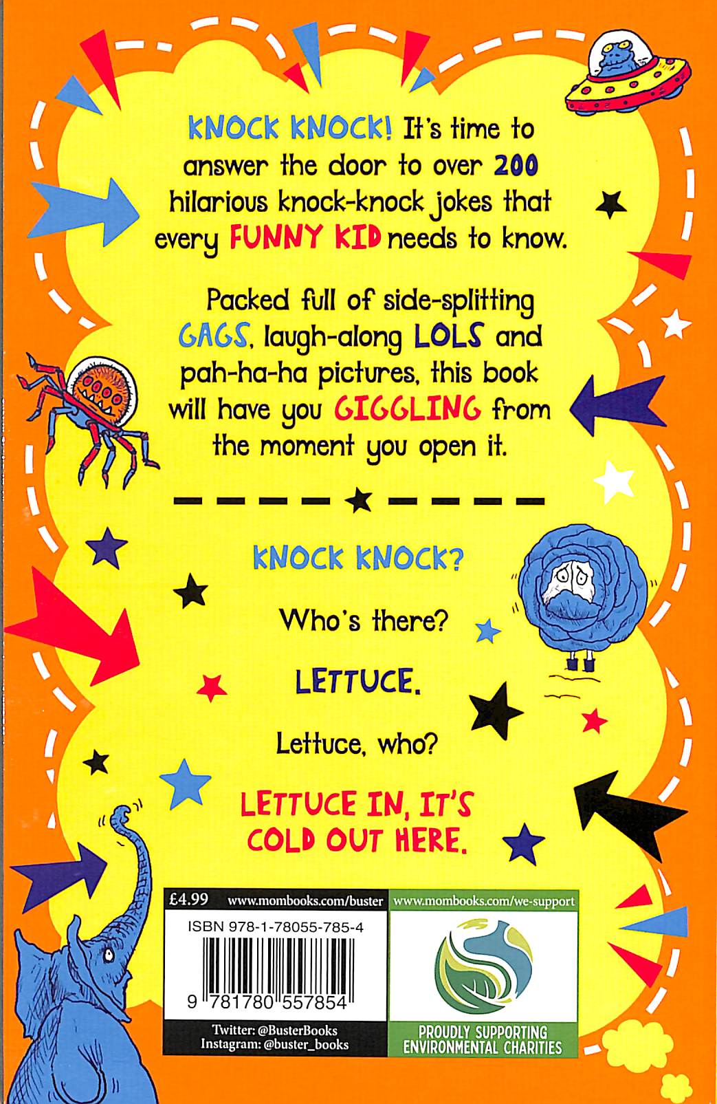 Knock-Knock Jokes for Funny Kids by Southon, Josephine (9781780557854 ...