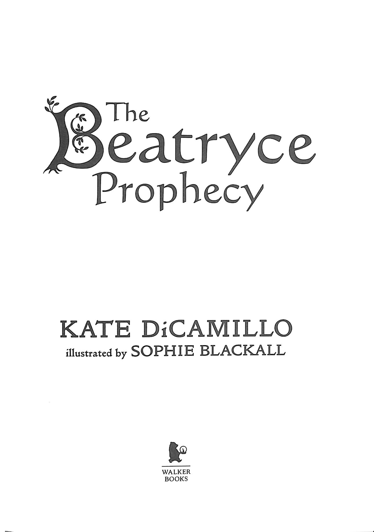 The Beatryce prophecy