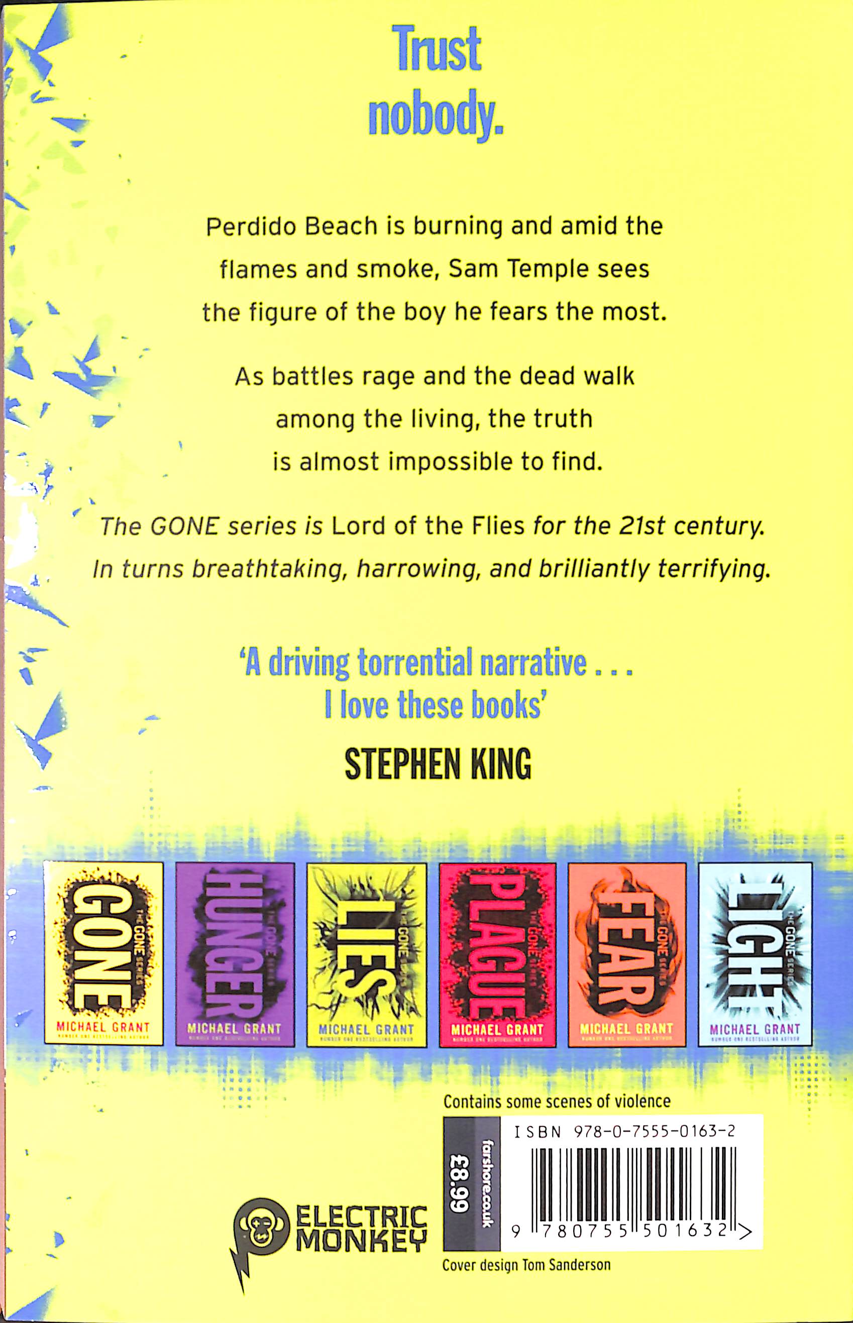 Lies by Grant, Michael (9780755501632) | Browns Books