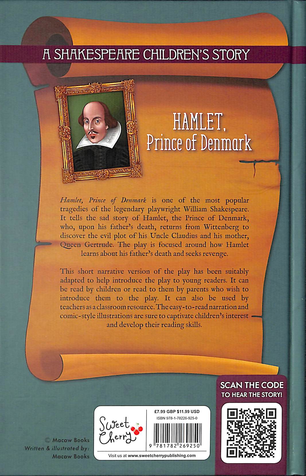 Hamlet, Prince of Denmark (Easy Classics) by Shakespeare, William ...