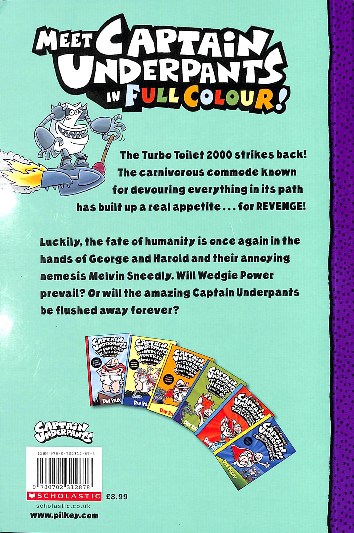 Captain Underpants and the Tyrannical Retaliation of the Turbo Toilet ...