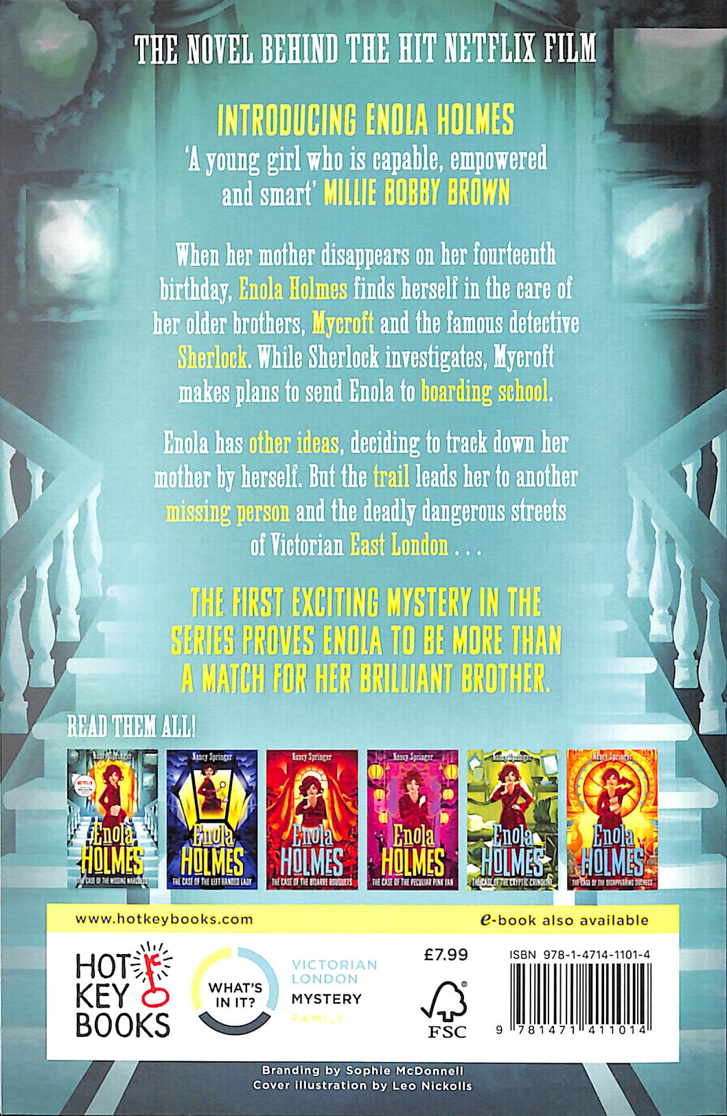 Enola Holmes: The Case of the Missing Marquess by Springer, Nancy ...