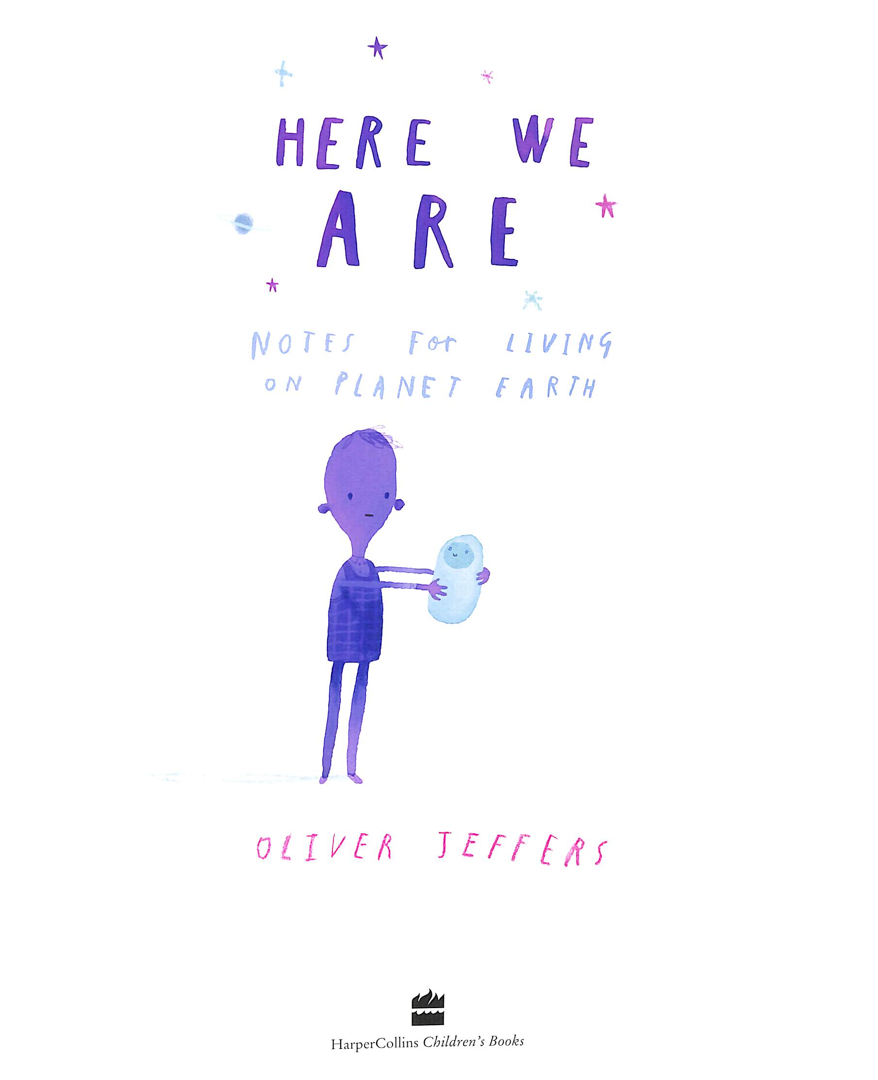 Here We Are by Jeffers, Oliver (9780008266172) | Browns Books