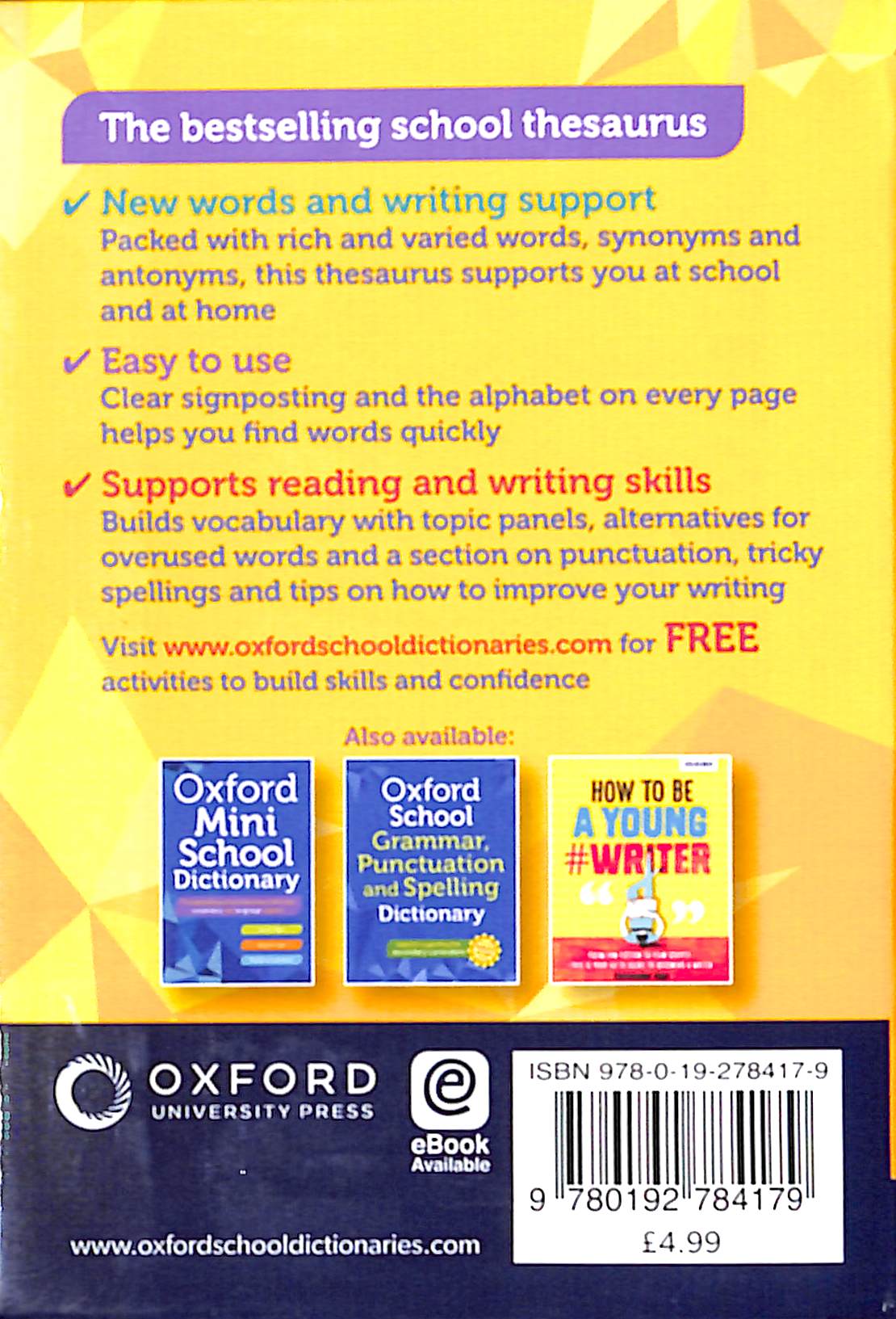 Oxford Mini School Thesaurus ([New] edition)