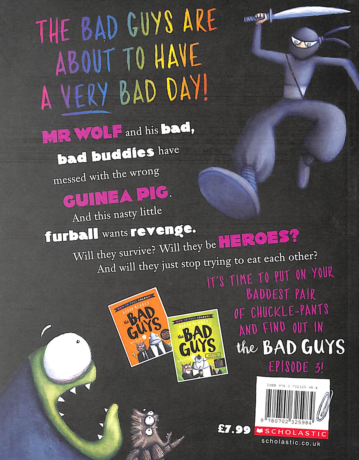 The Bad Guys 3 Colour Edition: The Furball Strikes Back by Blabey ...