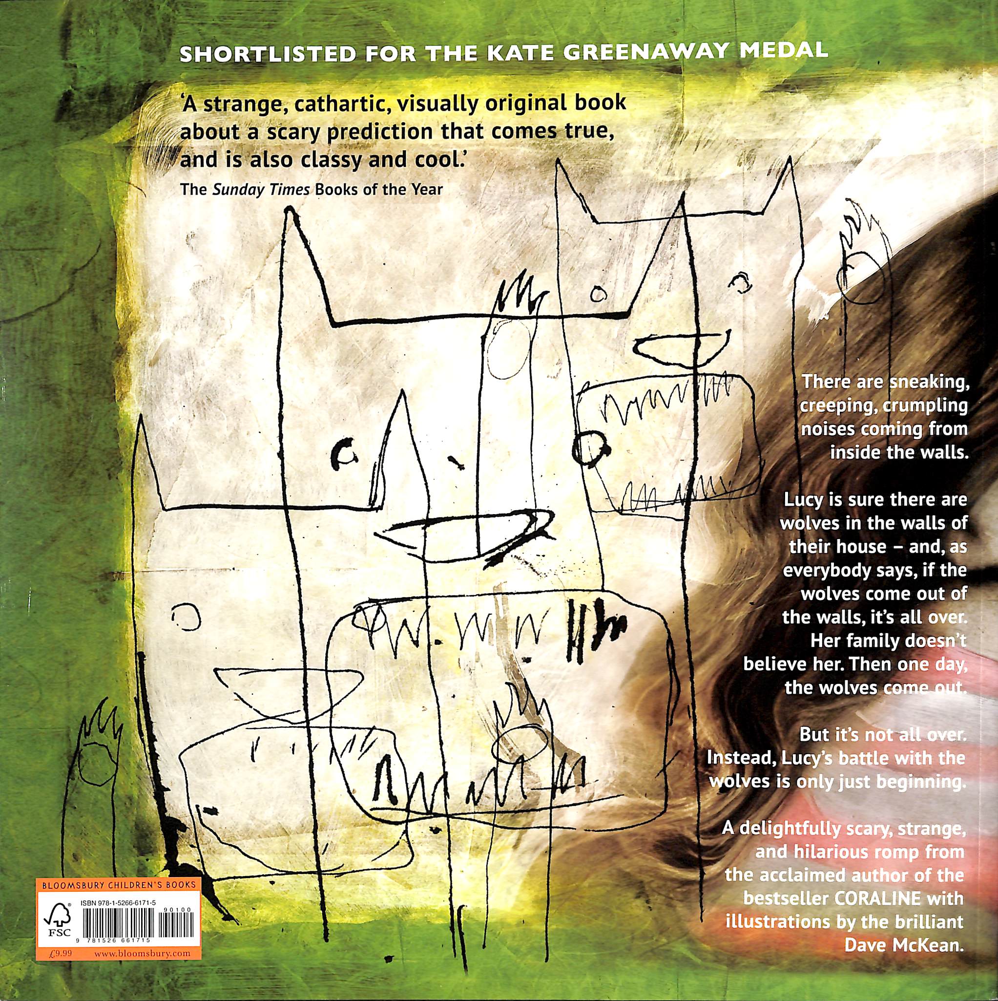 The Wolves in the Walls by Gaiman, Neil (9781526661715) | Browns Books