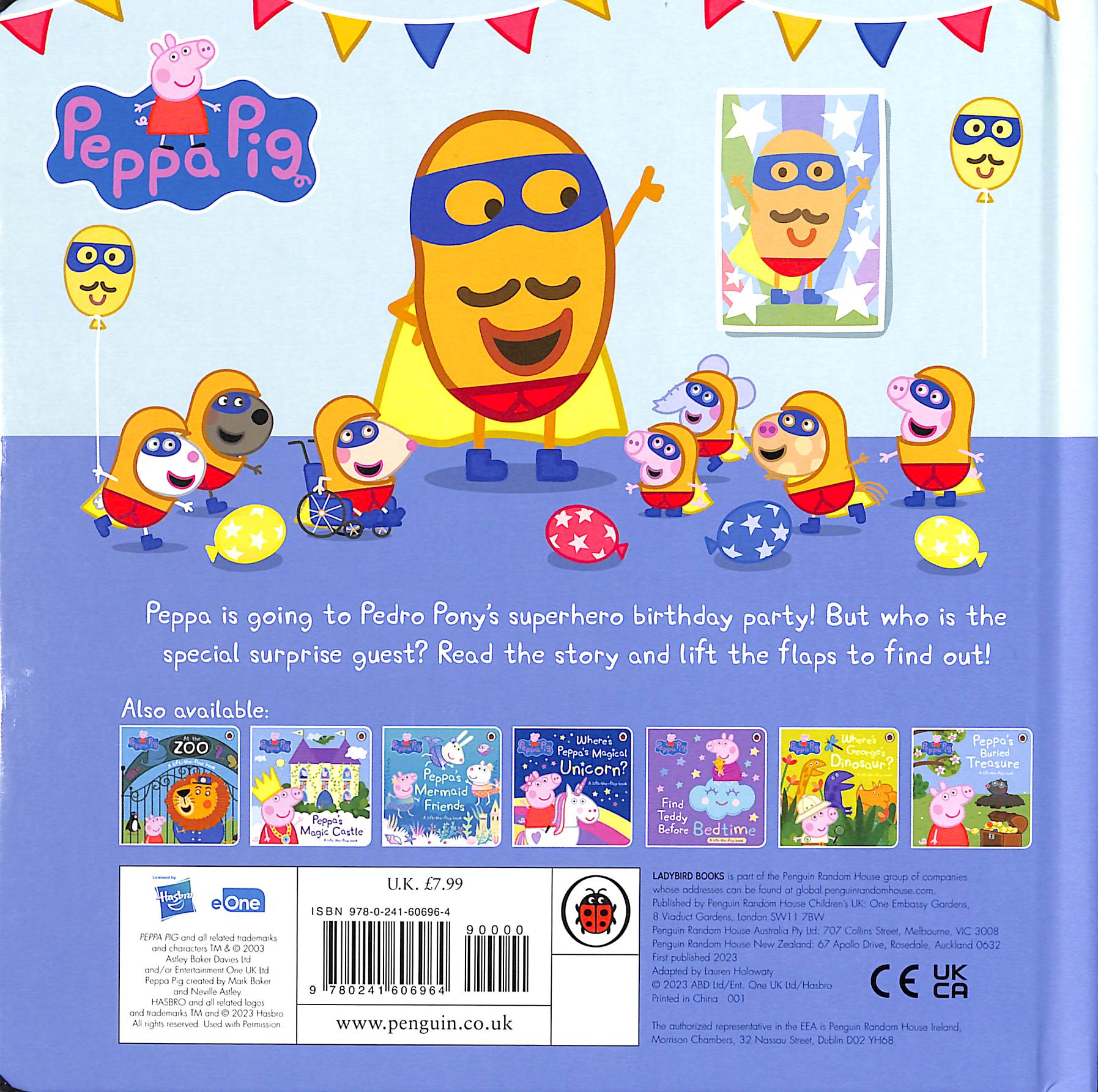 Peppa's superhero party : a lift-the-flap book