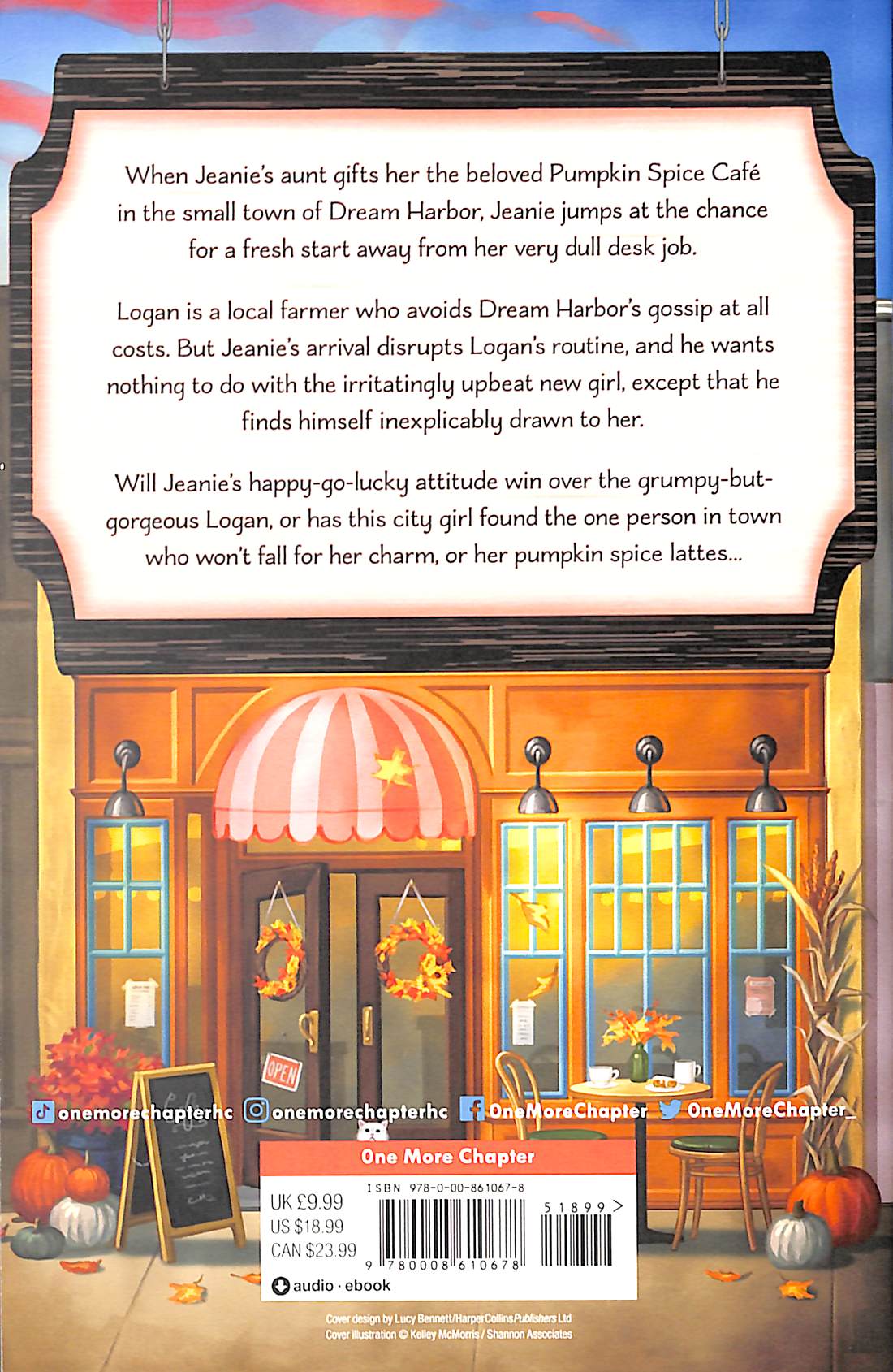 The Pumpkin Spice Cafe by Gilmore, Laurie (9780008610678) | Browns Books