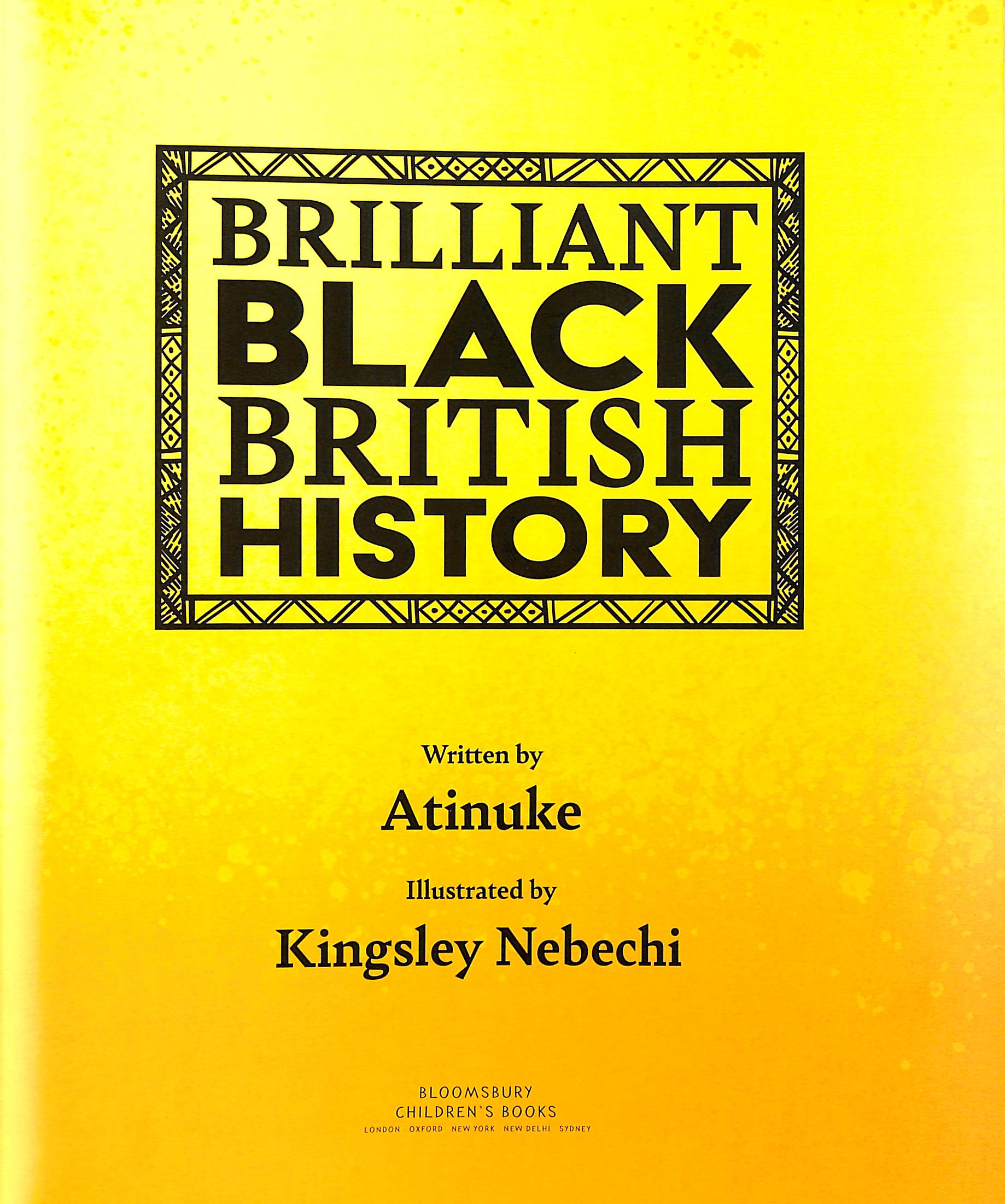 Brilliant Black British History by Atinuke (9781526657404) | Browns Books