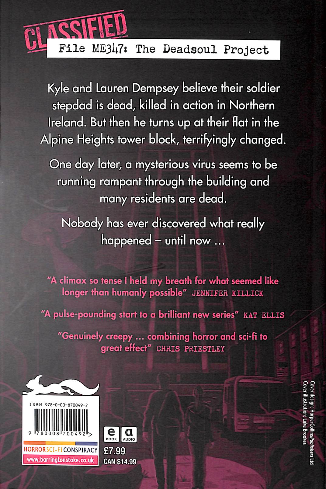 The Deadsoul Project by Smith, Dan (9780008700492) | Browns Books