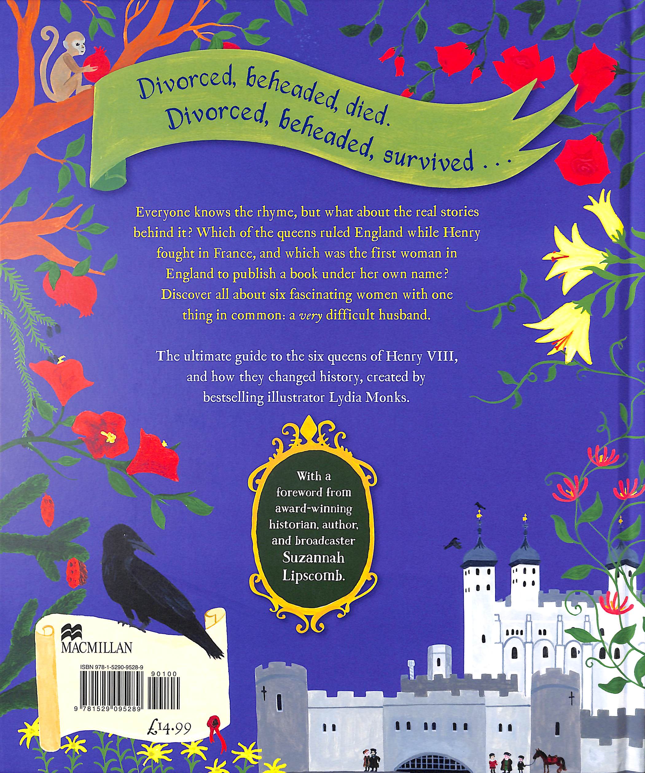 Six Queens by Monks, Lydia (9781529095289) | Browns Books