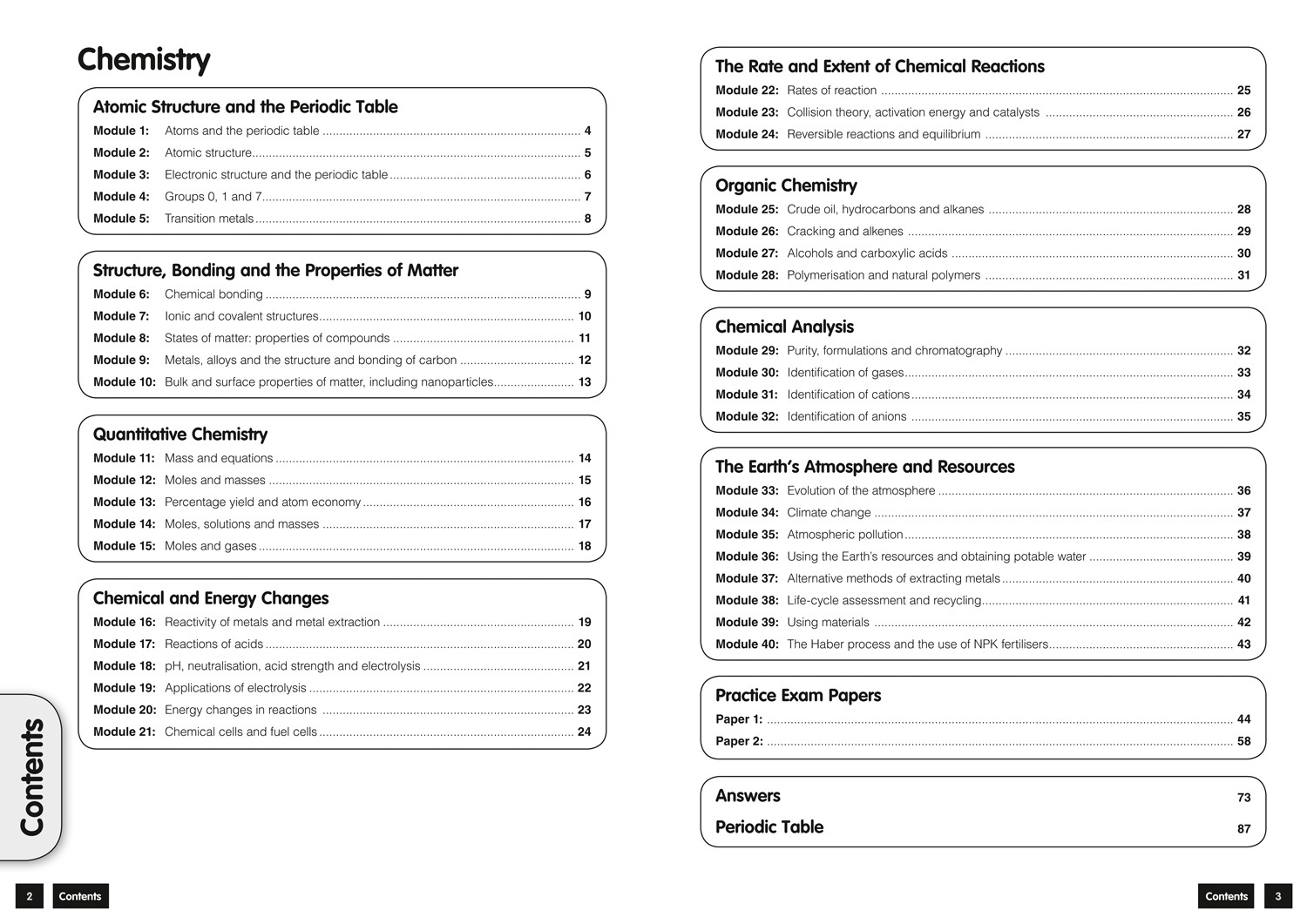 GCSE 9-1 Chemistry Exam Practice Workbook, with Practice Test Paper by ...