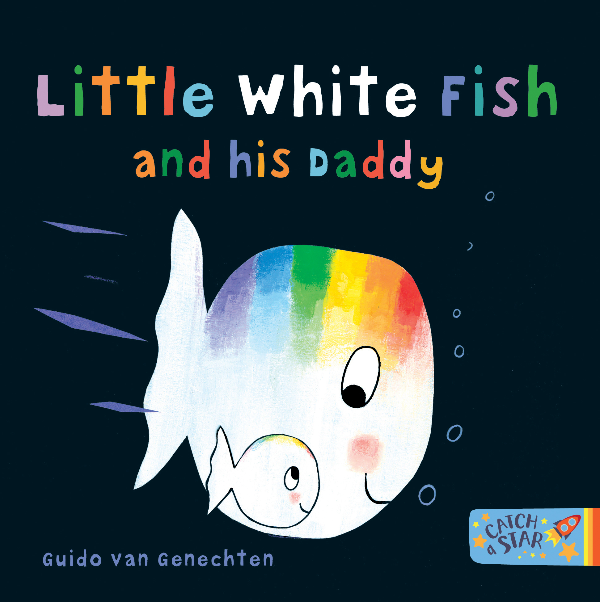 Little White Fish and his daddy by van Genechten, Guido (9781912858101) | BrownsBfS