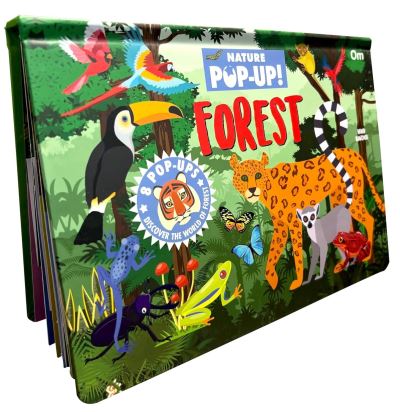 Pop Up Forest Book for Kids by Om Books Editorial Team (9789363952317 ...