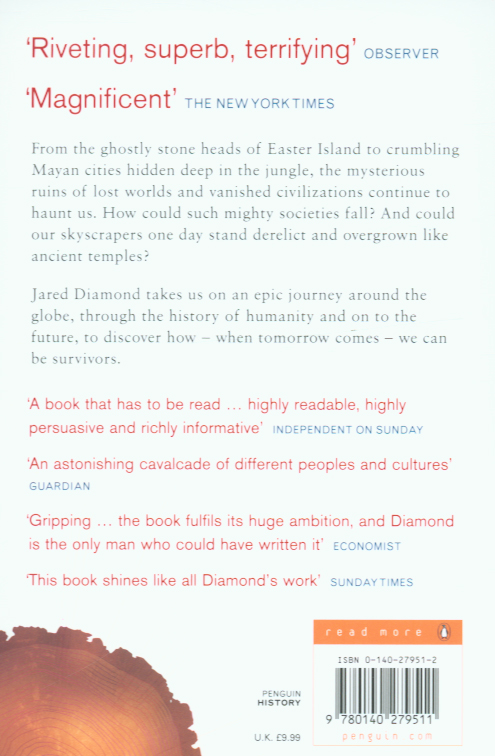 Collapse by Diamond, Jared (9780140279511) | Browns Books