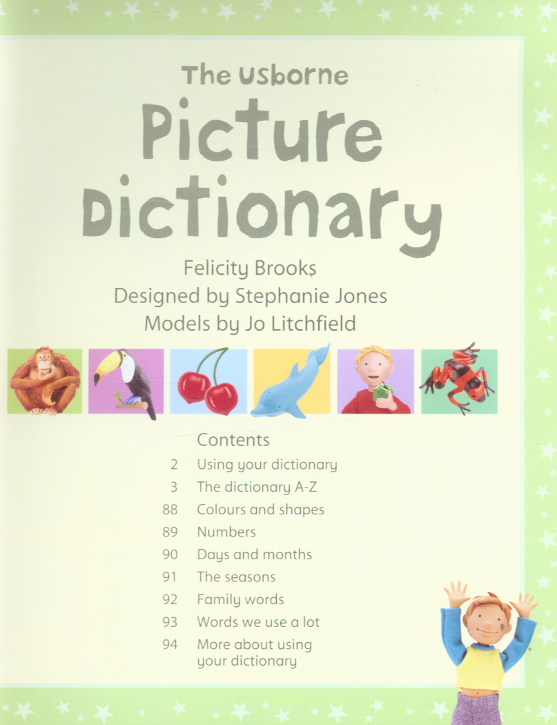 English Picture Dictionary by Brooks, Felicity (9780746070574) | Browns ...