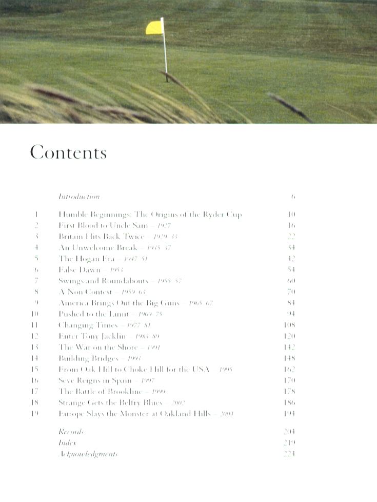 The Ryder Cup by Concannon, Dale (9781845131715) | Browns Books