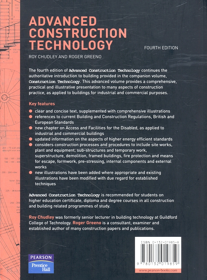 Advanced construction technology by Chudley, Roy (9780132019859 ...
