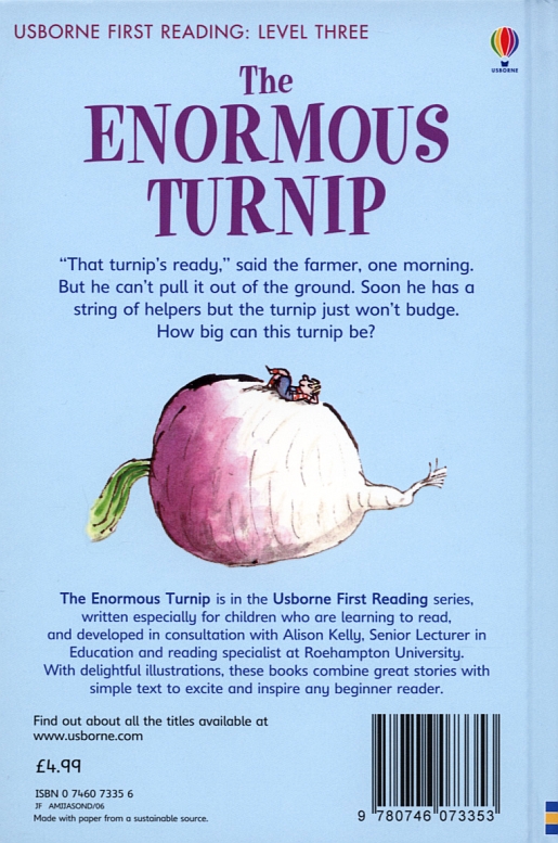The enormous turnip by Daynes, Katie (9780746073353) | BrownsBfS