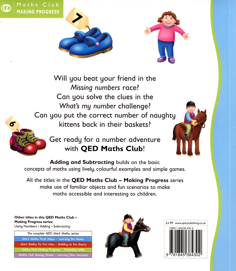 Adding and Subtracting by Montague-Smith, Ann (9781845384302) | Browns ...