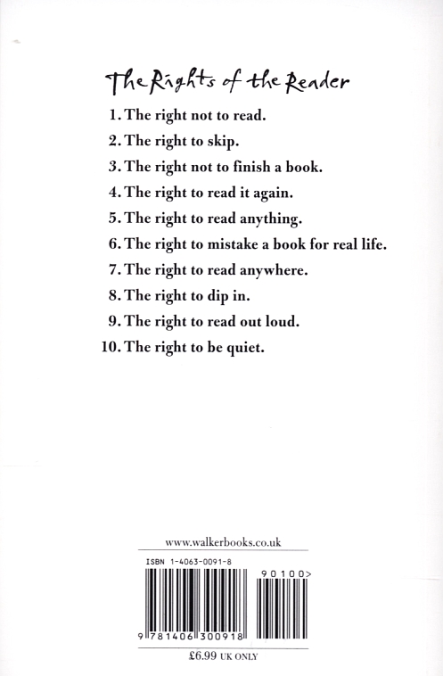 The Rights of the Reader