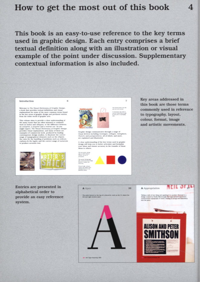 The visual dictionary of graphic design by Ambrose, Gavin ...