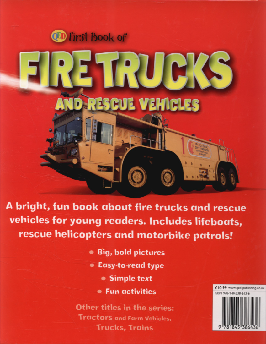 Fire Trucks and Rescue Vehicles by Coppendale, Jean (9781845386436 ...