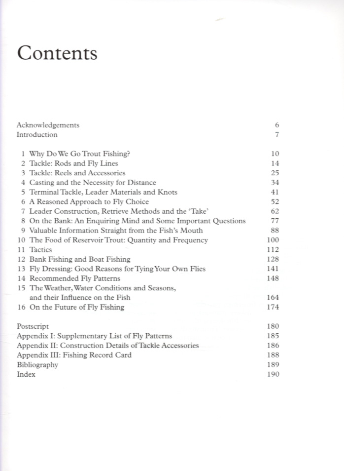 Successful Reservoir Fly Fishing Techniques by Freer, Adrian V W ...