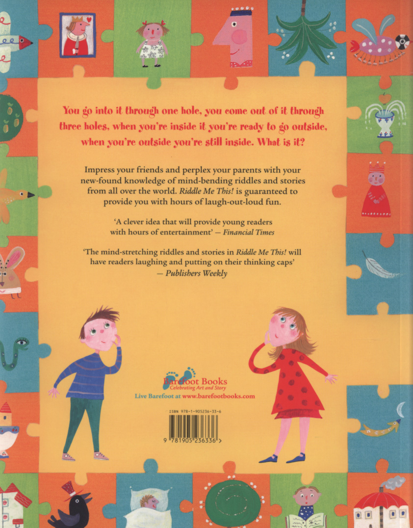 Riddle me this! : riddles and stories to sharpen your wits