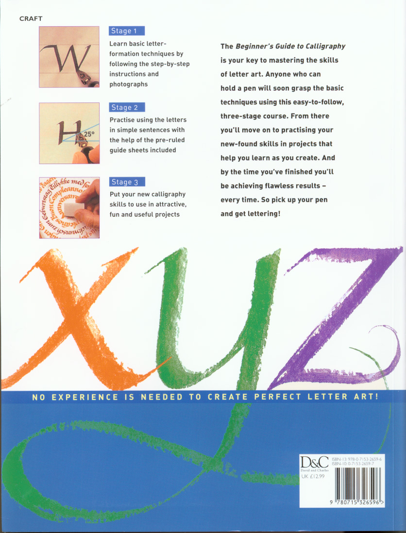 Beginner's guide to calligraphy by Mehigan, Janet (9780715326596 ...