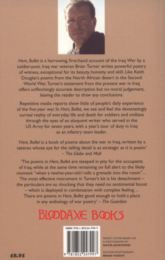 Here, bullet by Turner, Brian (9781852247997) | BrownsBfS