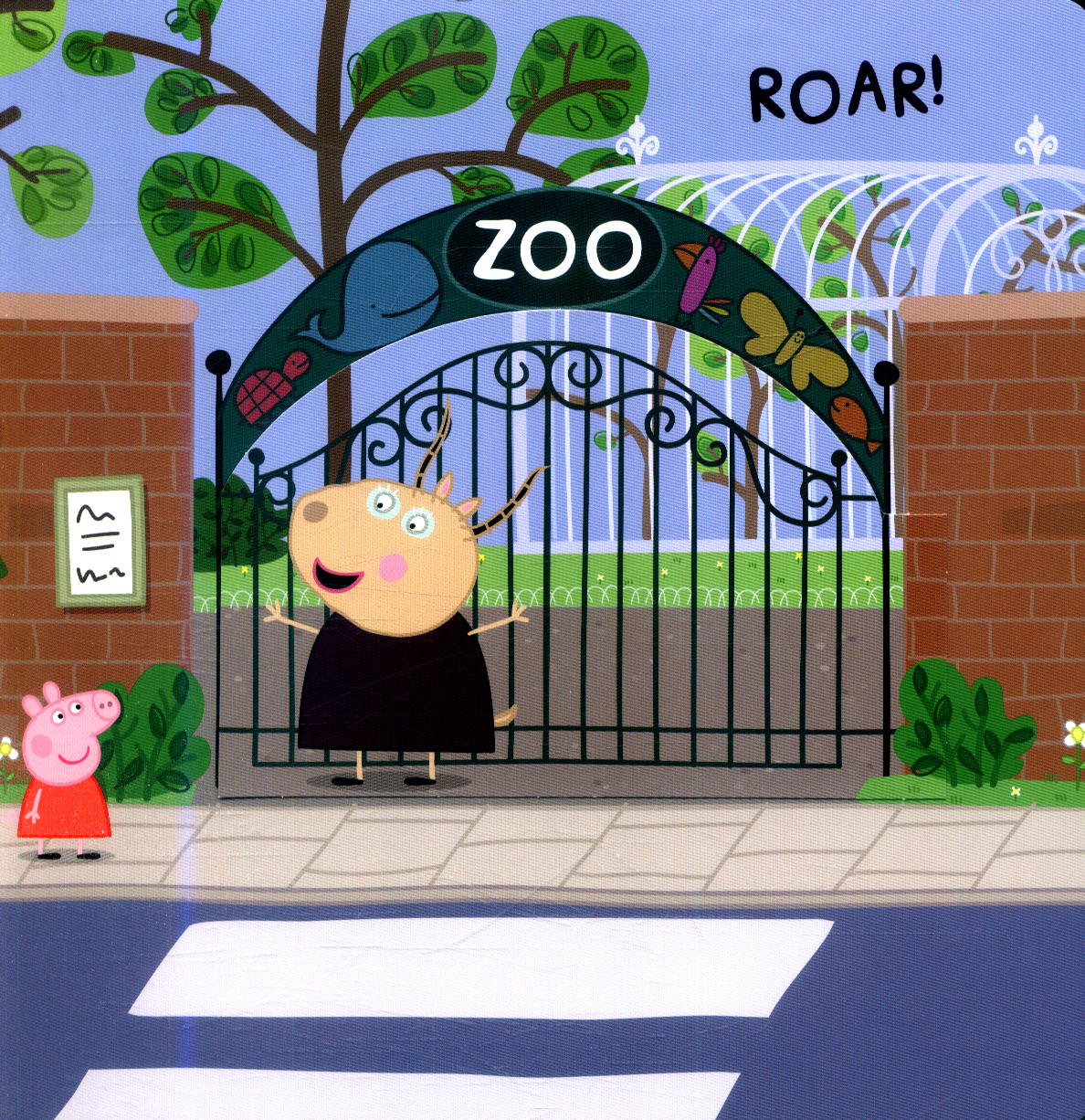 Peppa Pig: At the Zoo by Peppa Pig (9780241335918) | Browns Books