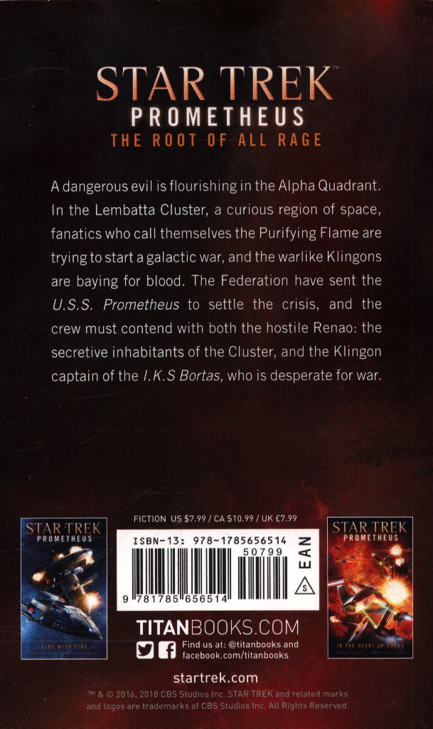 Star Trek Prometheus - The Root of All Rage