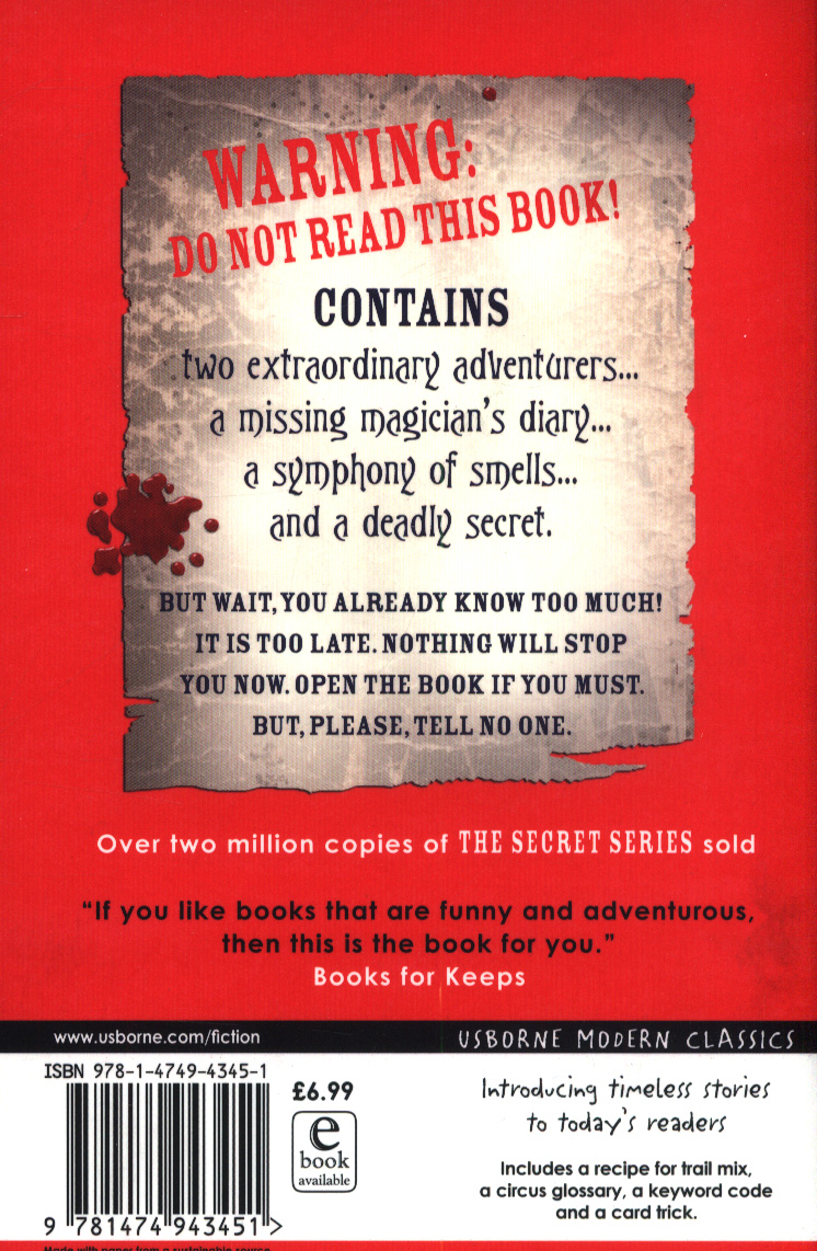 The Name of This Book is Secret