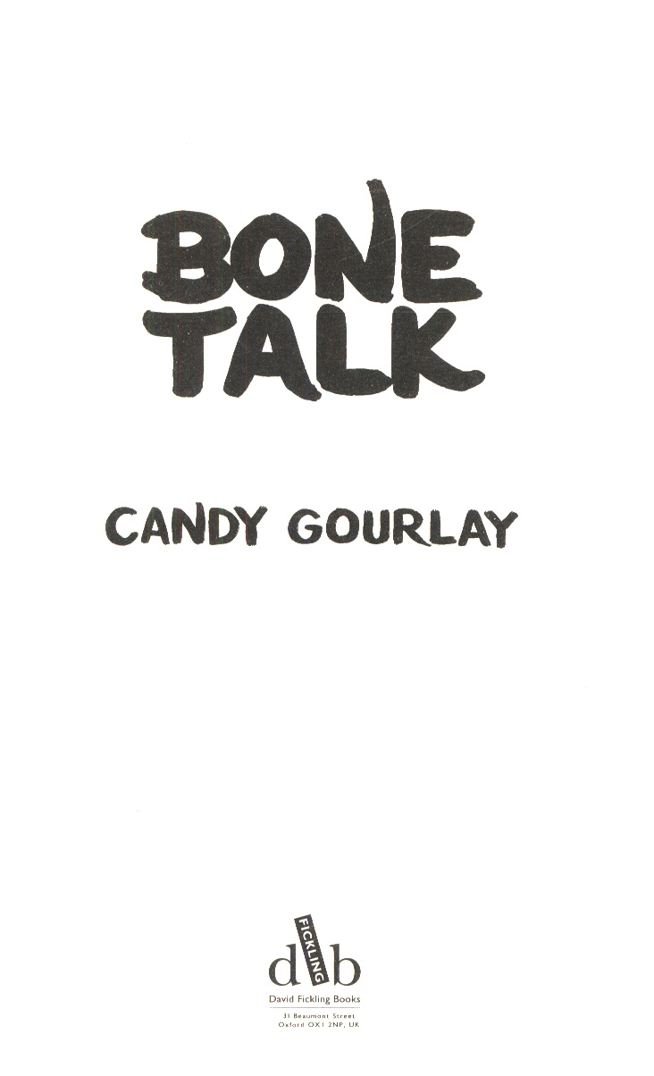 Bone Talk by Gourlay, Candy (9781788450171) | Browns Books